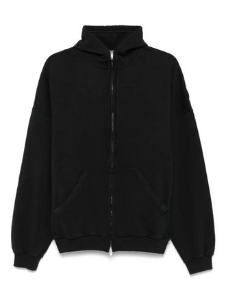 Balenciaga hoodie à logo imprimé - Noir