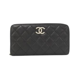 Chanel Pre-owned Long wallet (bi-fold) - - Pre-owned - Damen - Schwarzk - ONE SIZE