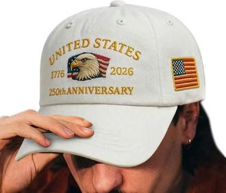 Generic Casquette 250e anniversaire - Casquette r&eacute;glable Marine Corps 250th - Accessoire pour homme pour f&ecirc;te danniversaire - Anniversaire