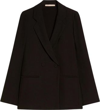 Pennyblack Femme, Vestes, Noir, Taille: 42 FR Fluid Sabl&eacute; Blazer