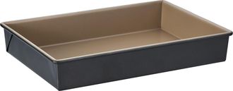 Stanley Rogers Ceramabake Gesunder Antihaft-Keramik-Br&auml;ter, gefaltet, backen ohne PFAS, PTFE, PFOS, PFOA, Cadmium und Blei, ideal f&uuml;r Lamingtons, Plattenkuchen, Foca