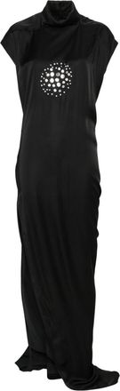Rick Owens Edfu Maxikleid - Schwarz