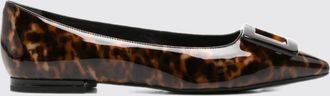 Roger Vivier Gommettine Ballerinas aus Lackleder mit Schildpattmuster