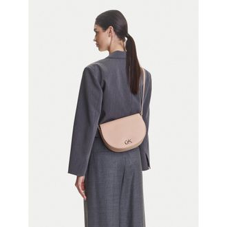 Calvin Klein Handtasche Calvin Klein Ck Hw Crossbody Saddle Bag K60K613236 Rosa