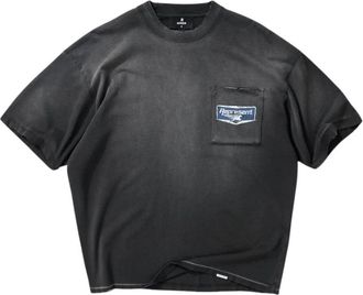 Represent Represent, Homme, Tops, Noir, Taille: M T-shirt avec imprim&eacute; au dos