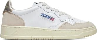 Autry Femme, Chaussures, Blanc, Taille: 38 EU Medalist Low Baskets