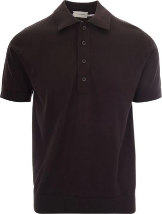 Paolo Pecora Homme, Tops, Brun, Taille: L Maglia A Polo