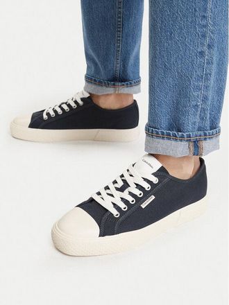 Calvin Klein Sneakers aus Stoff Vulc Laceup Cv HM0HM02121 Dunkelblau