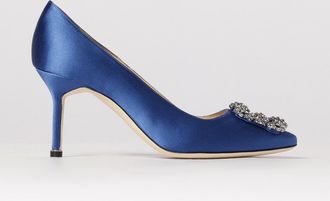 Manolo Blahnik Escarpin MANOLO BLAHNIK Femme couleur Bleu Royal