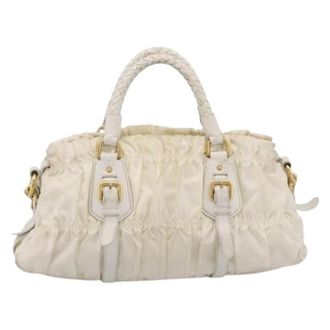 Prada Sac &agrave; main Pre-owned - Femme - Pre-owned - Blanc - Taille: ONE Size