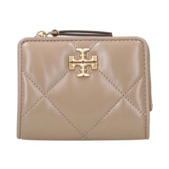 Tory Burch Gesteppte Leder Geldb&ouml;rse - - Accessories - Damen - Beige - ONE SIZE