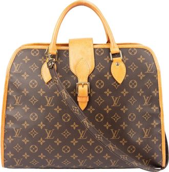 Louis Vuitton Crossbody Bags - Louis Vuitton Canvas Monogram Rivoli Handbag - Gr. unisize - in Braun - f&uuml;r Damen