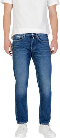 Replay Jean Droit en Denim - Homme - Jeans - Bleu - Taille: W36 L32