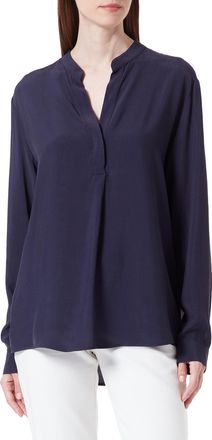 Seidensticker Damen Bluse - Tunika - Klassisch - Elegant - Bügelleicht - V-Ausschnitt - Regular Fit - Langarm - 100% Viskose