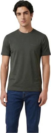 A|X Armani Exchange Homme, Tops, Vert, Taille: M T-shirt &agrave; manches courtes et col rond en coton