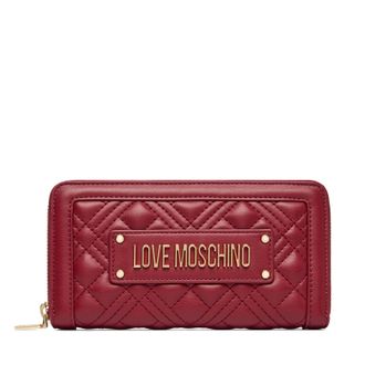 Love Moschino Geldb&ouml;rse LOVE MOSCHINO JC5600PP1PLA0552 Dunkelrot
