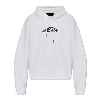 Dsquared2 Hoodie - - Sweatshirts & Hoodies - Herren - Wei&szlig; - S