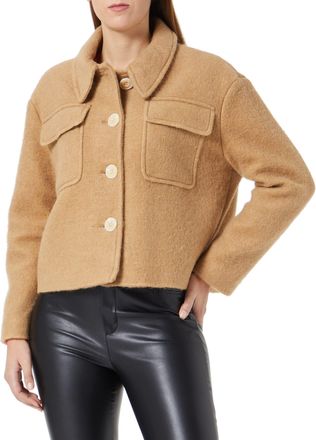 Sisley Sisley Damen 2N7WLN01D Jacket, Camel 7K3, 38