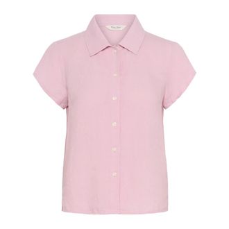 Part Two Pink Nectar Kurzarmbluse - - Blouses & Shirts - Damen - Rosa - 2XS