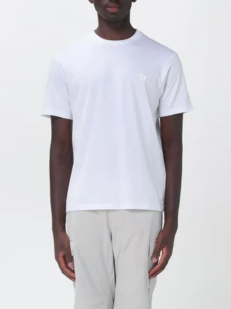 Save The Duck T-shirt basique &agrave; col rond et manches courtes en pur coton
