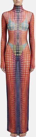 Jean Paul Gaultier Kleid JEAN PAUL GAULTIER Damen Farbe Rot
