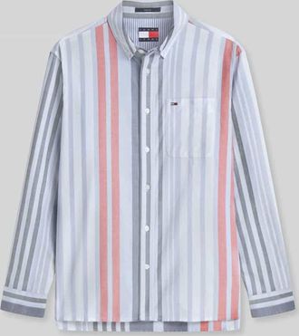 Tommy Jeans Relaxed Fit Freizeithemd aus reiner Baumwolle