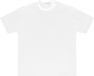Comme Des Gar&ccedil;ons Homme, Tops, Blanc, Taille: M Logo T-Shirt