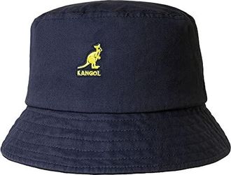 Kangol Washed Bucket Bob, Bleu Marine, S Mixte