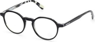 Moncler Homme, Accessoires, Noir, Taille: ONE Size Oval Eyeglasses