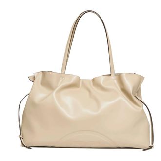 Tory Burch Femme, Sacs, Beige, Taille: ONE Size Ella Natuura Drawstring Tote
