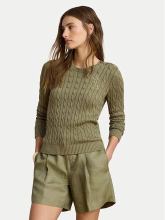 Lauren Ralph Lauren Pullover Montiva 200P14039004 Gr&uuml;n Regular Fit