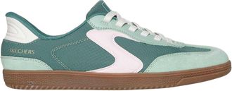 Skechers Sneaker f&uuml;r Damen, Wildleder, Flach (Minzgr&uuml;n)