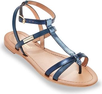 Les Tropeziennes Damen Hilidos Sandale, Marine Multi, 36 EU