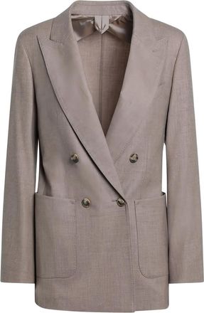 Max Mara Doppelreihiges Sakko - Braun