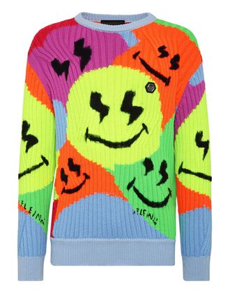Philipp Plein Rundhalspullover Smile