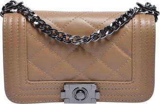 Isabella Rhea Beige Rindsledertasche