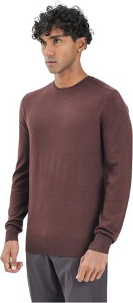 Patrizia Pepe Homme, Pulls, Brun, Taille: L Maglioncino girocollo