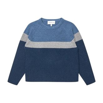 Munthe Rundhals-Strickware - - Knitwear - Damen - Blau - S