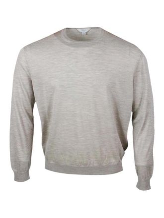Malo Pull Col Rond - Beige