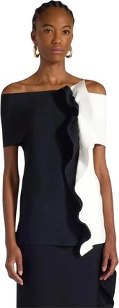 Liviana Conti Femme, Blouses et Chemises, Multicolore, Taille: 38 FR Maglia Daisy
