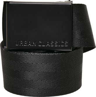 Urban Classics Easy Polyester Belt black S/M