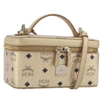 MCM Sac bandouli&egrave;re mini Pre-owned - Femme - Pre-owned - Jaune - Taille: ONE Size