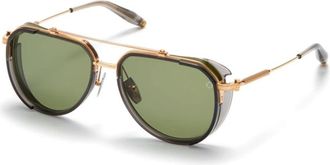 Akoni Echo Sonnenbrille - - Accessories - unisex - Gelb - 59 MM