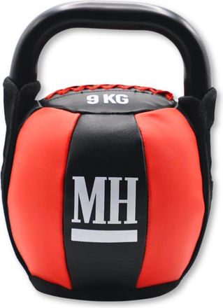 Men's Health Power Soft Kettlebell 9kg, 1 STK. Kugelhantel mit hochwertigen Stoff&uuml;berzug, Crossfit, Functional Training, Muskelaufbau