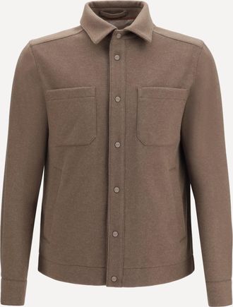 Herno Snap-button Jacket Male 46