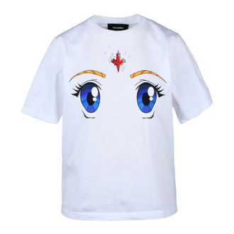 Dsquared2 T-Shirts - - Tops - Damen - Wei&szlig; - L
