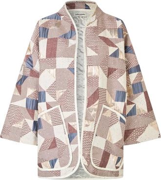 Lollys Laundry Veste Kimono LuluLL 3/4 - Femme - Vestes - Multicolore - Taille: 36 FR