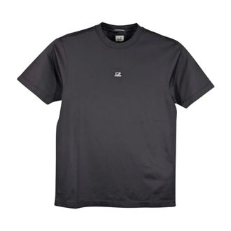C.P. Company C.p. Company, Homme, Tops, Noir, Taille: 2XL T-shirt &agrave; Manches Courtes