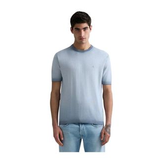 Replay Homme, Tops, Bleu, Taille: M Inside Fade Cotton 12 gg T-shirt