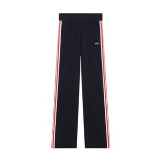 Autry Gestrickte Tennis-Viskose-Jogginghose - - Sport - Damen - Blau - M